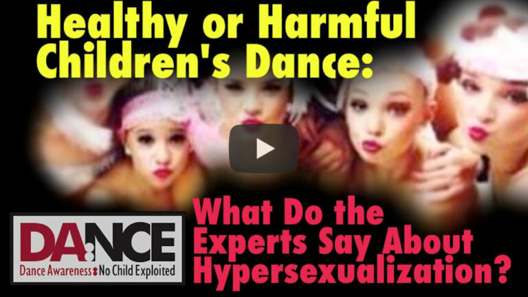 The Issue - DA:NCE Dance Awareness No Child Exploited